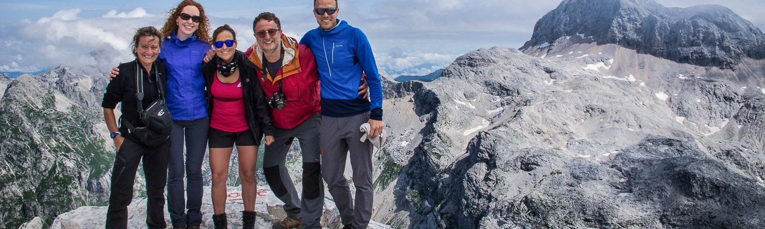 3-day hut-to-hut hike in the Julian Alps. 3-day trip. Certified leader